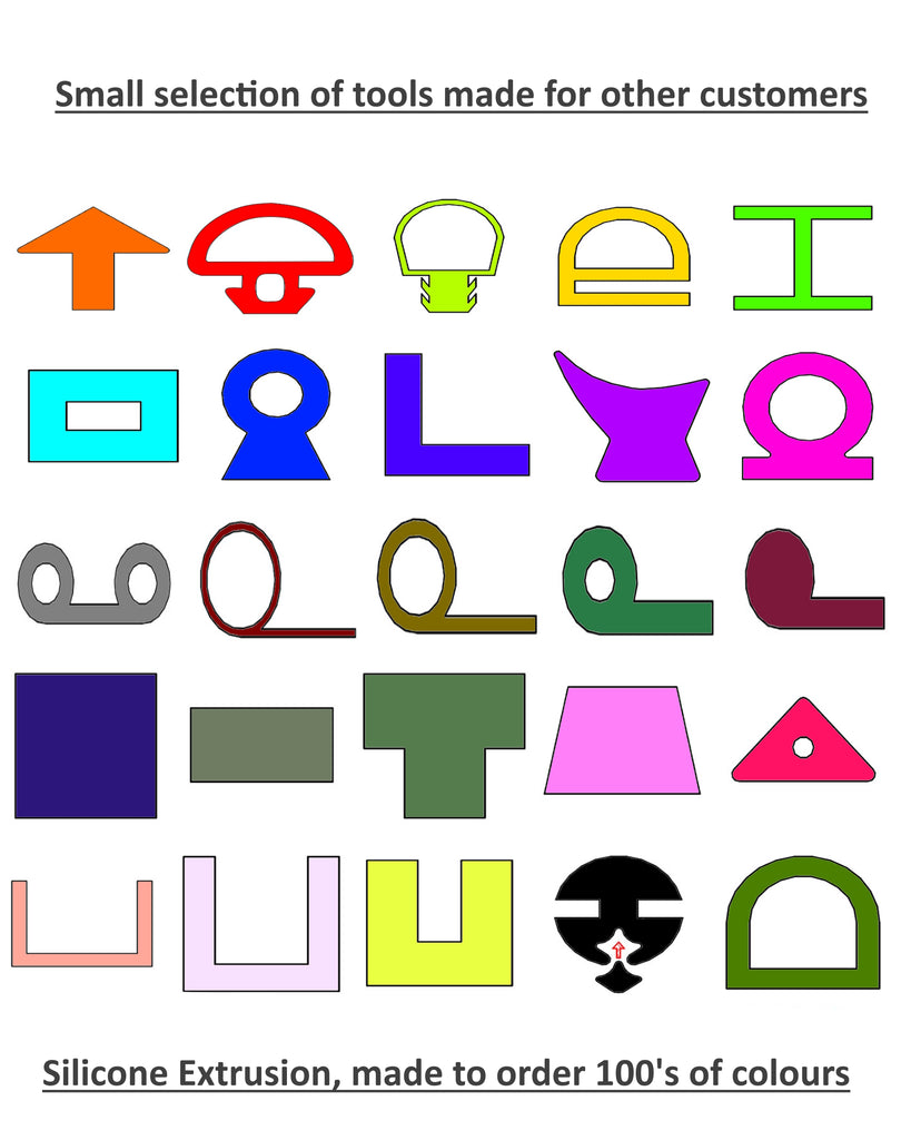 Silicone Rubber Extrusions — The Seal Extrusion Company LTD